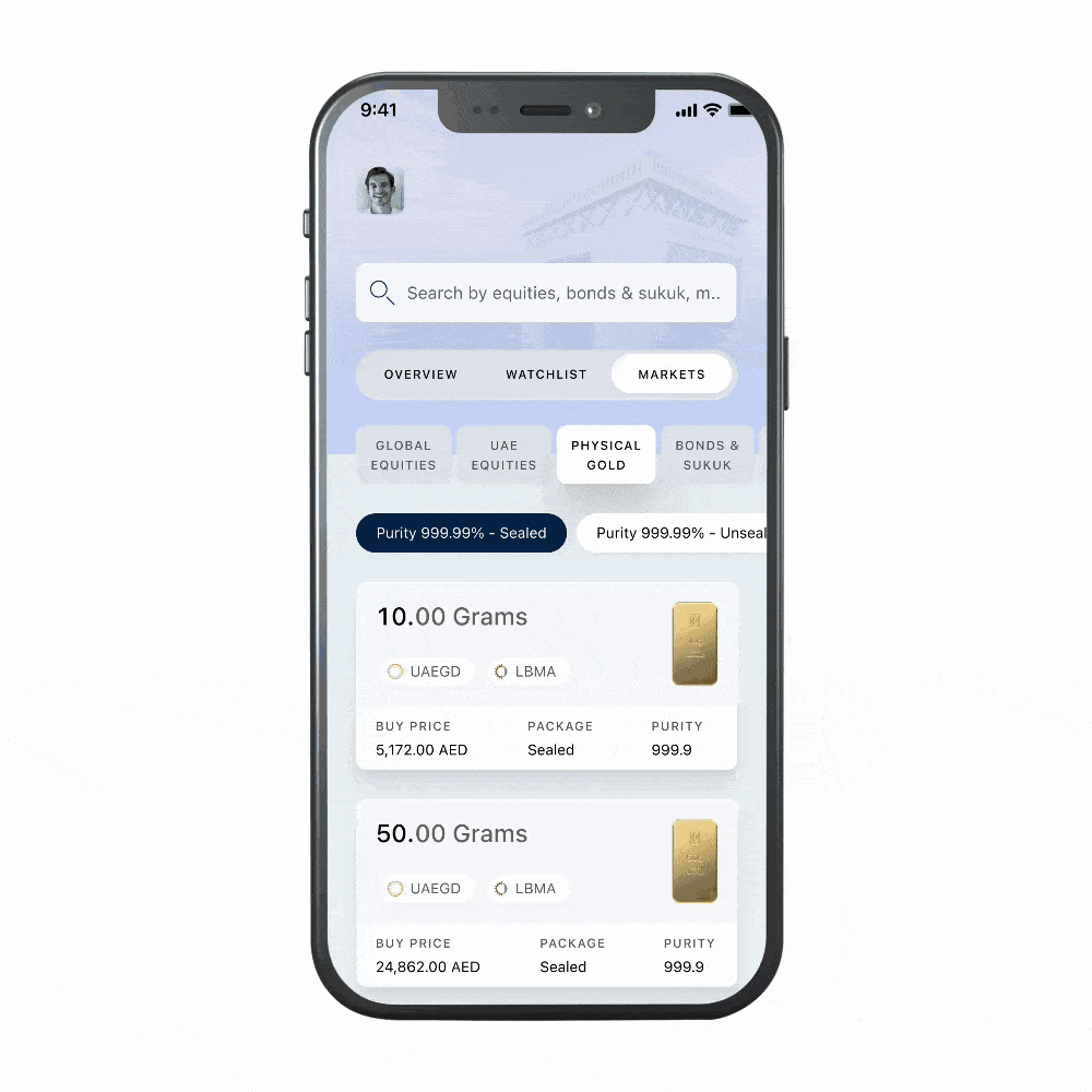 Emirates NBD Gold. Your timeless investment | Emirates NBD